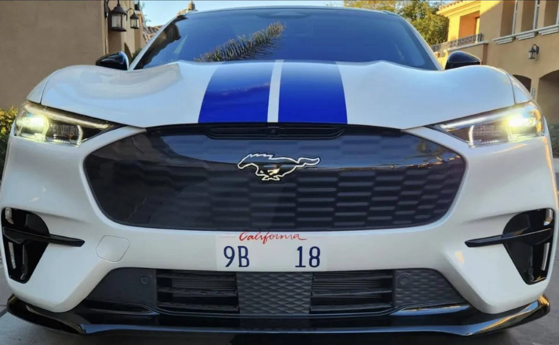 How crazy would it be to mount a vinyl license plate here? | MachEforum ...