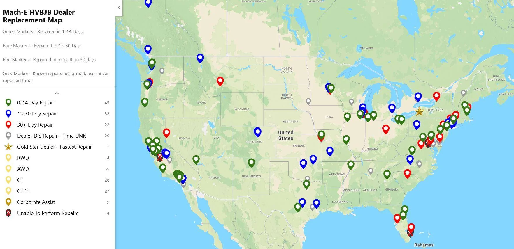 🗺 HVBJB Replacement – Map – Time To Repair (by Dealer) | MachEforum ...