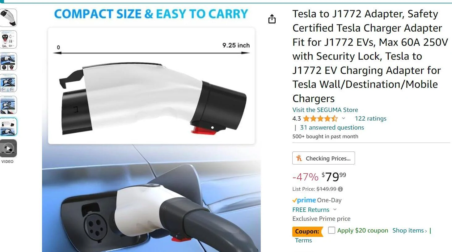 Tesla Charging Station Adapter | MachEforum - Ford Mustang Mach-E News ...