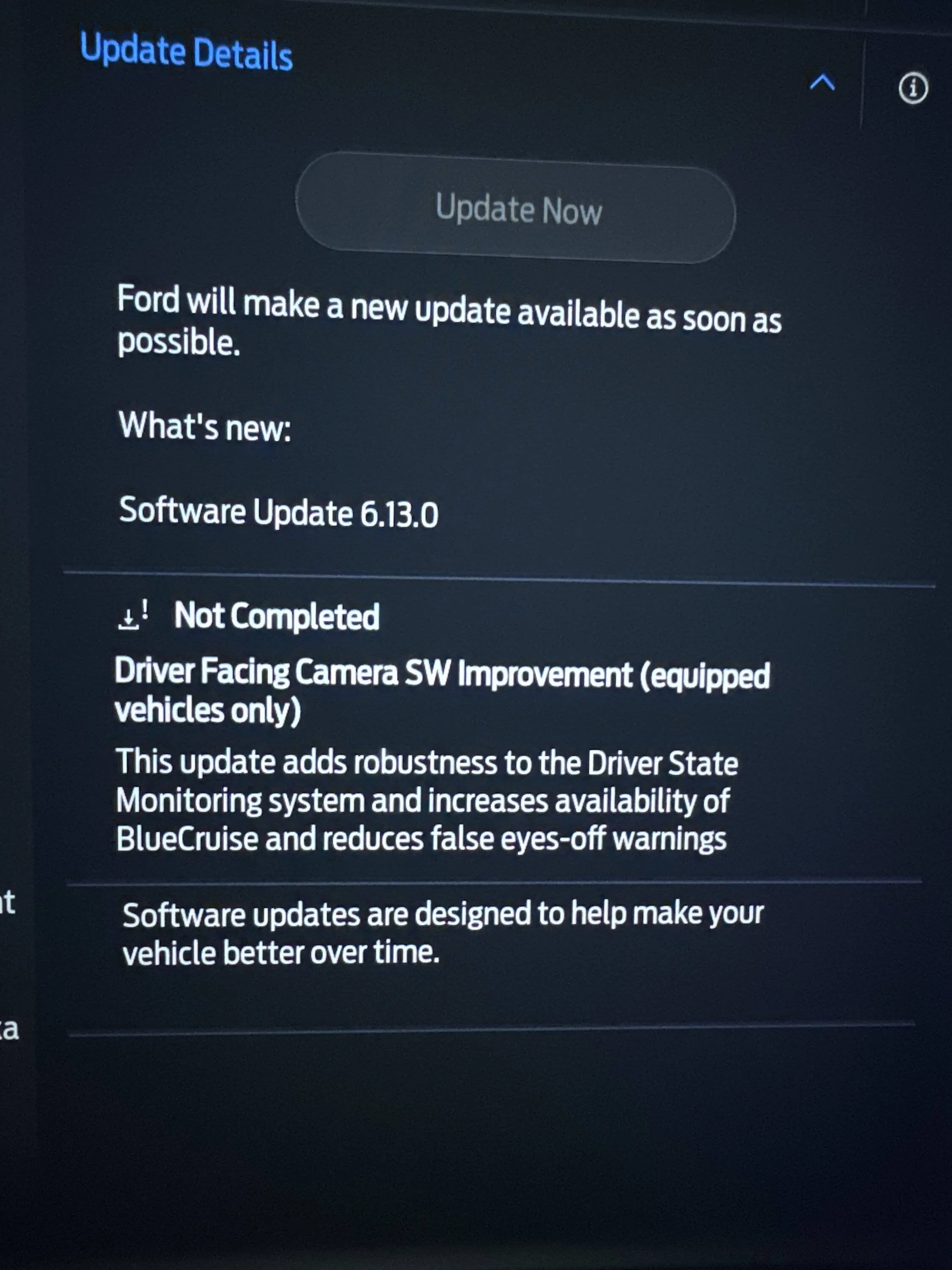 6.13 update failed. Will it try again? | MachEforum - Ford Mustang Mach ...