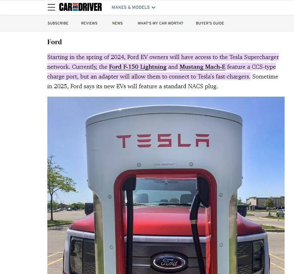 Where is the Tesla Adapter?? | MachEforum - Ford Mustang Mach-E News ...