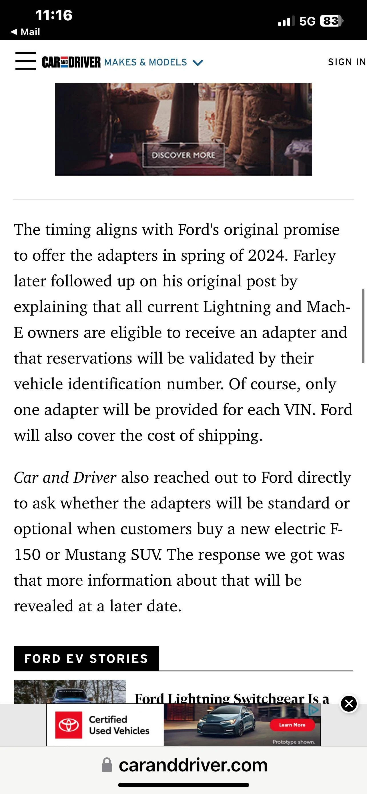 Ford to Offer Complimentary Tesla Supercharger Adapter to Eligible Mach ...