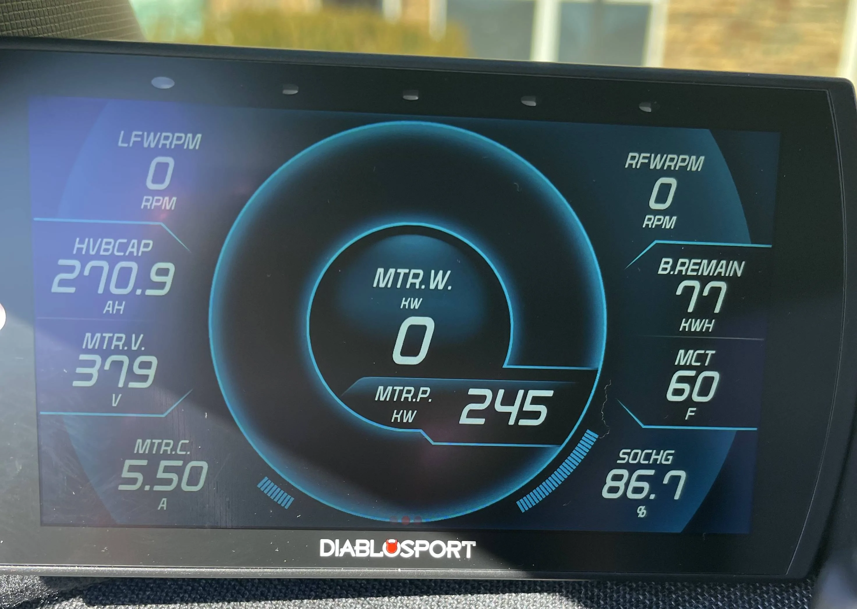 Diablo sports EV monitor | MachEforum - Ford Mustang Mach-E News ...
