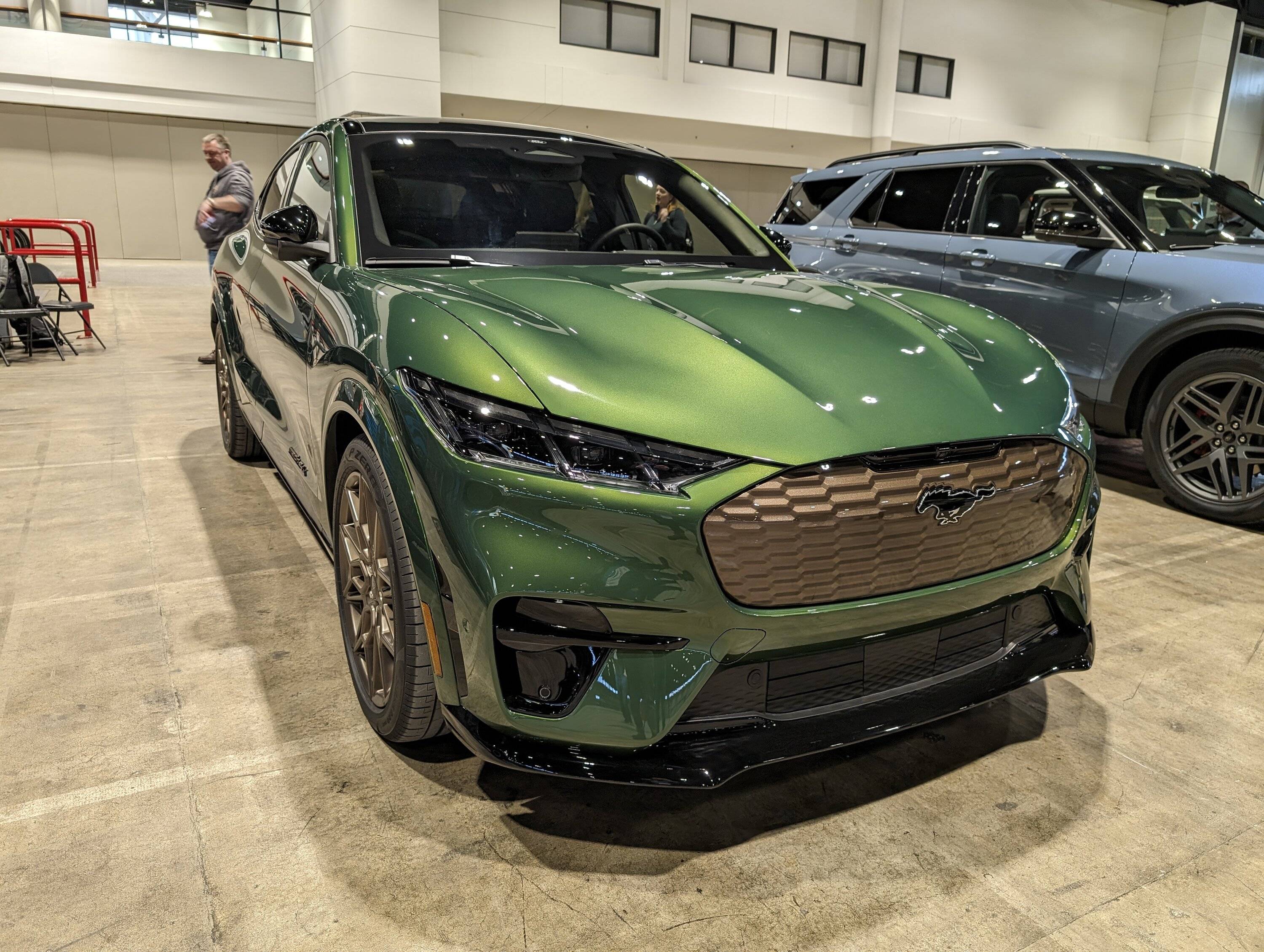 2024 Mach-E GT in Eruption Green with Bronze Package -- first live ...