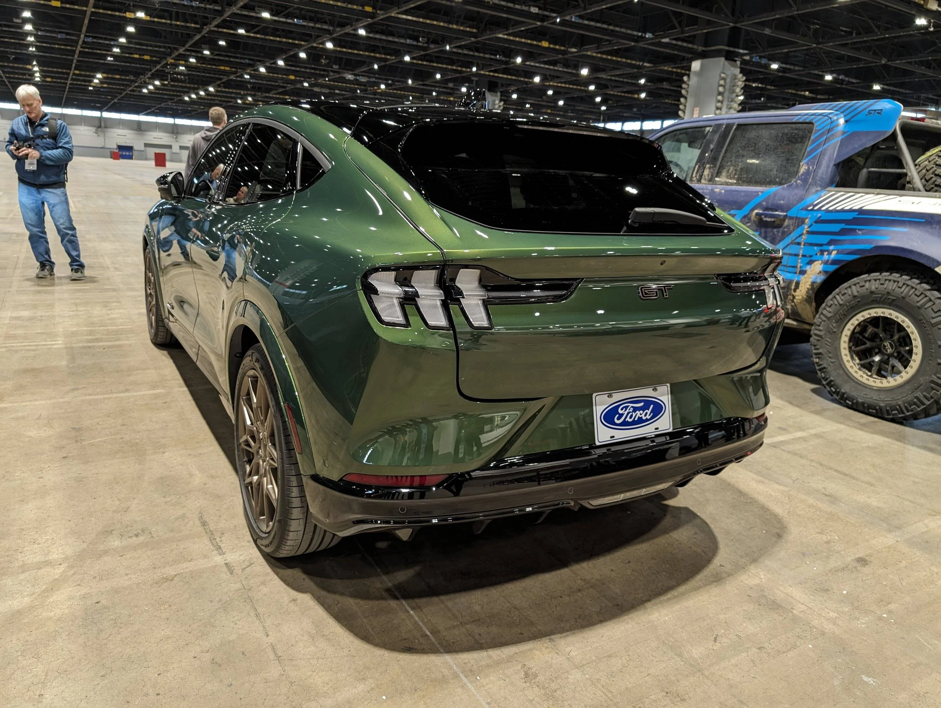 2024 Mach-E GT in Eruption Green with Bronze Package -- first live ...