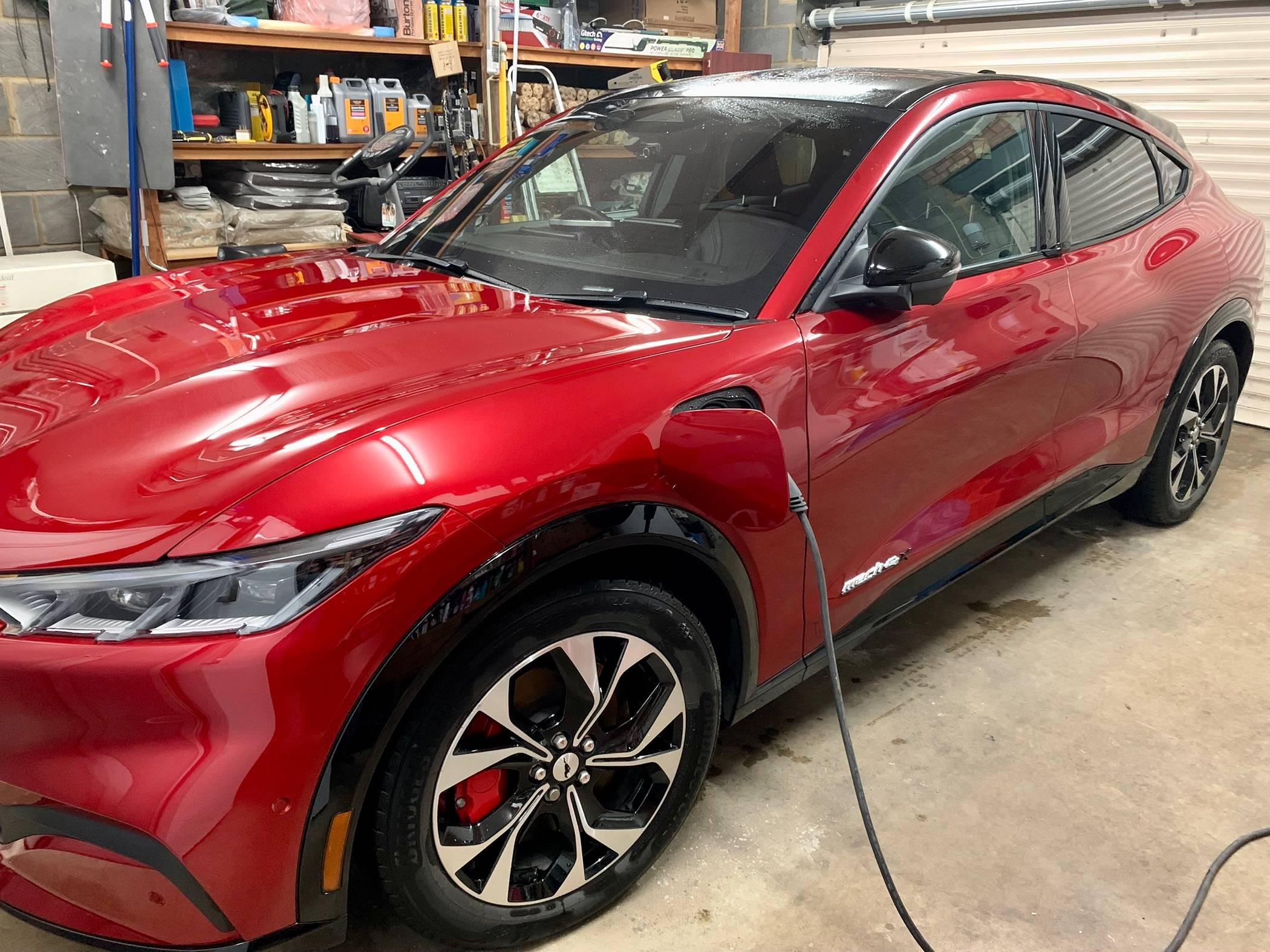 New RED 2023 Mach-E4X Premium AWD | MachEforum - Ford Mustang Mach-E ...