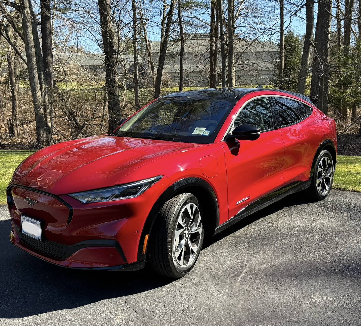 New RED 2023 Mach-E4X Premium AWD | MachEforum - Ford Mustang Mach-E ...