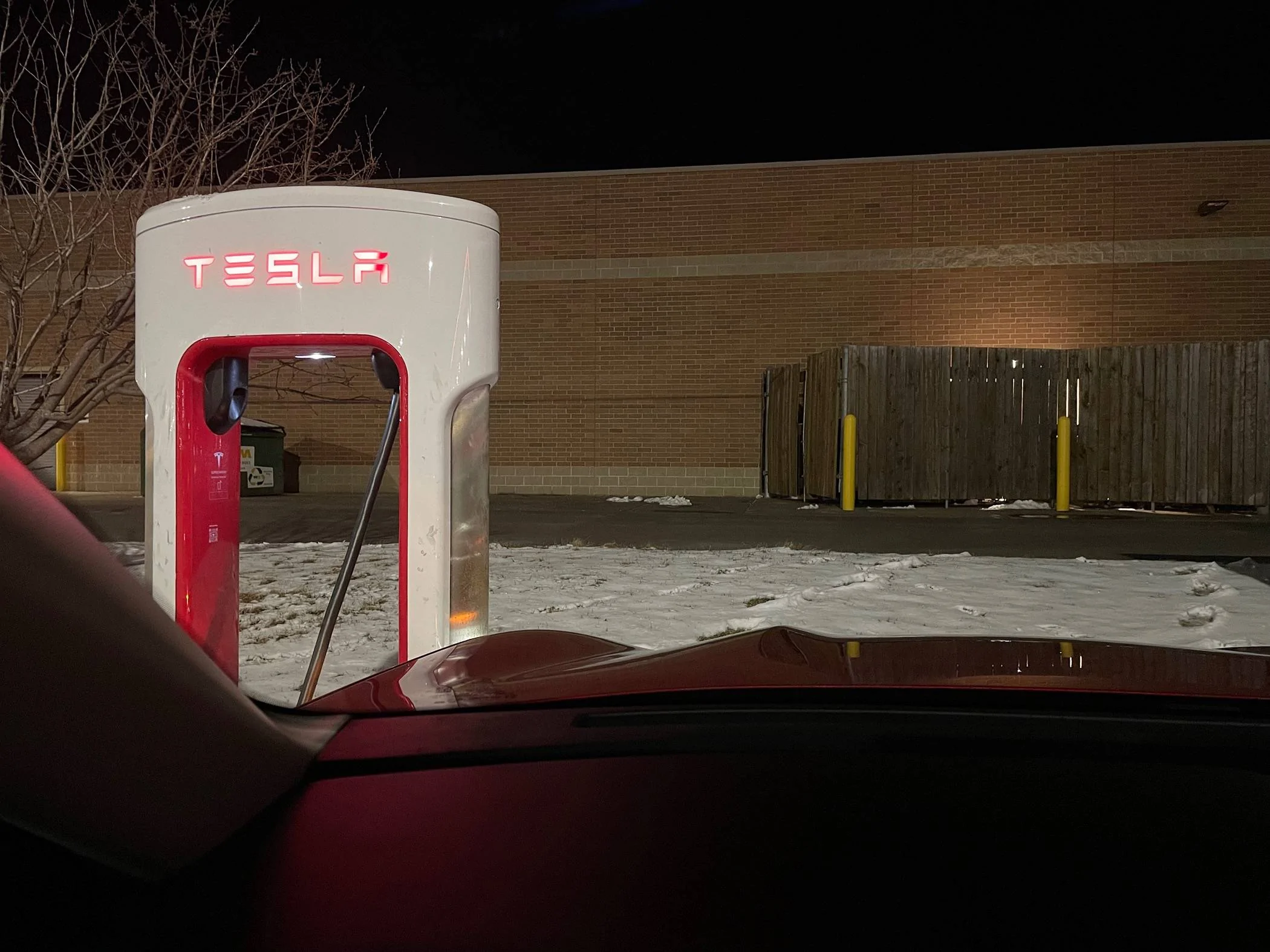 Charged Mach-E at Tesla Supercharger via Adapter | MachEforum - Ford ...
