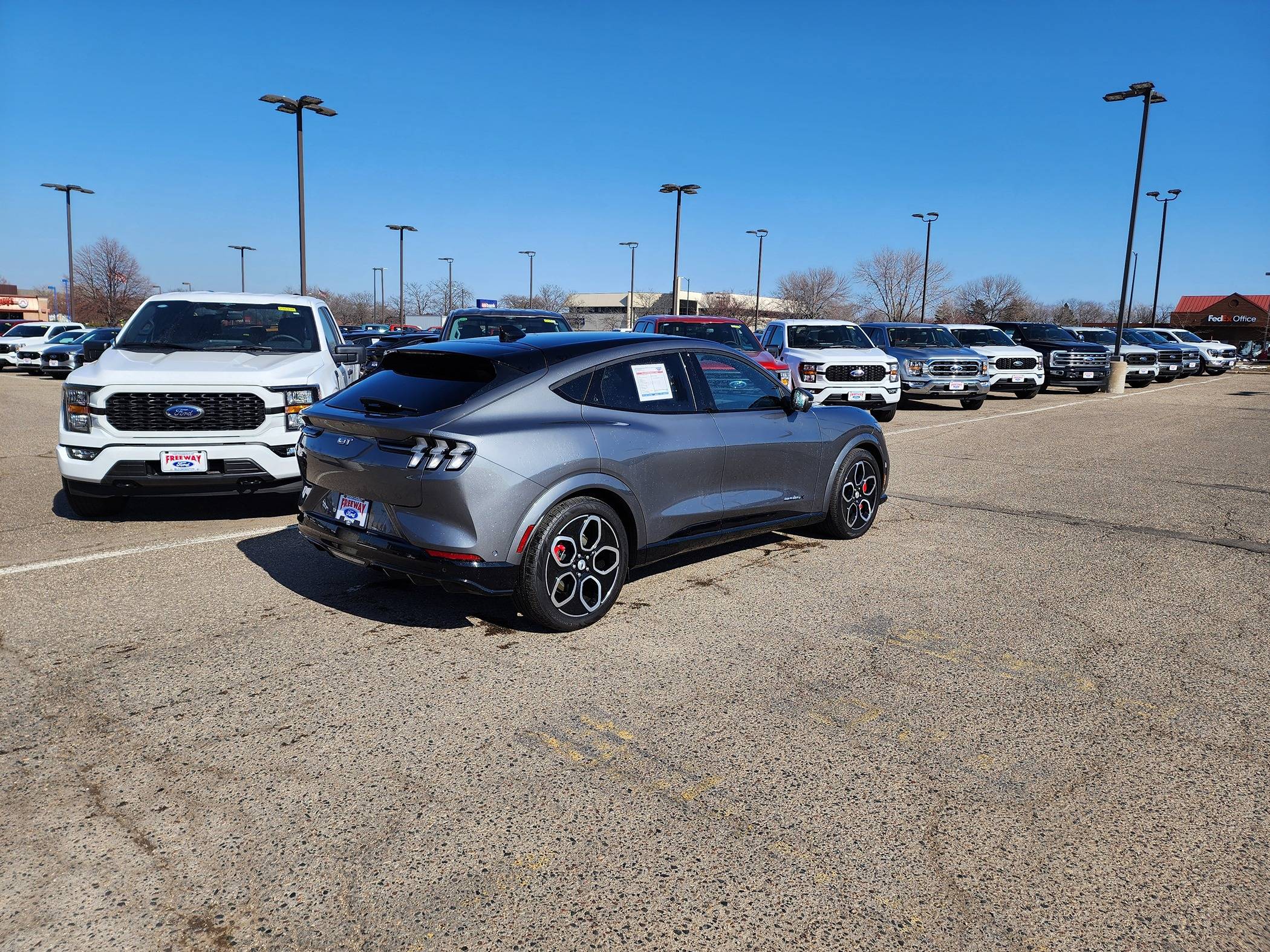 I took the dive. New 2023 Mach-E GT in Carbonized Grey. Meet "Ghost ...