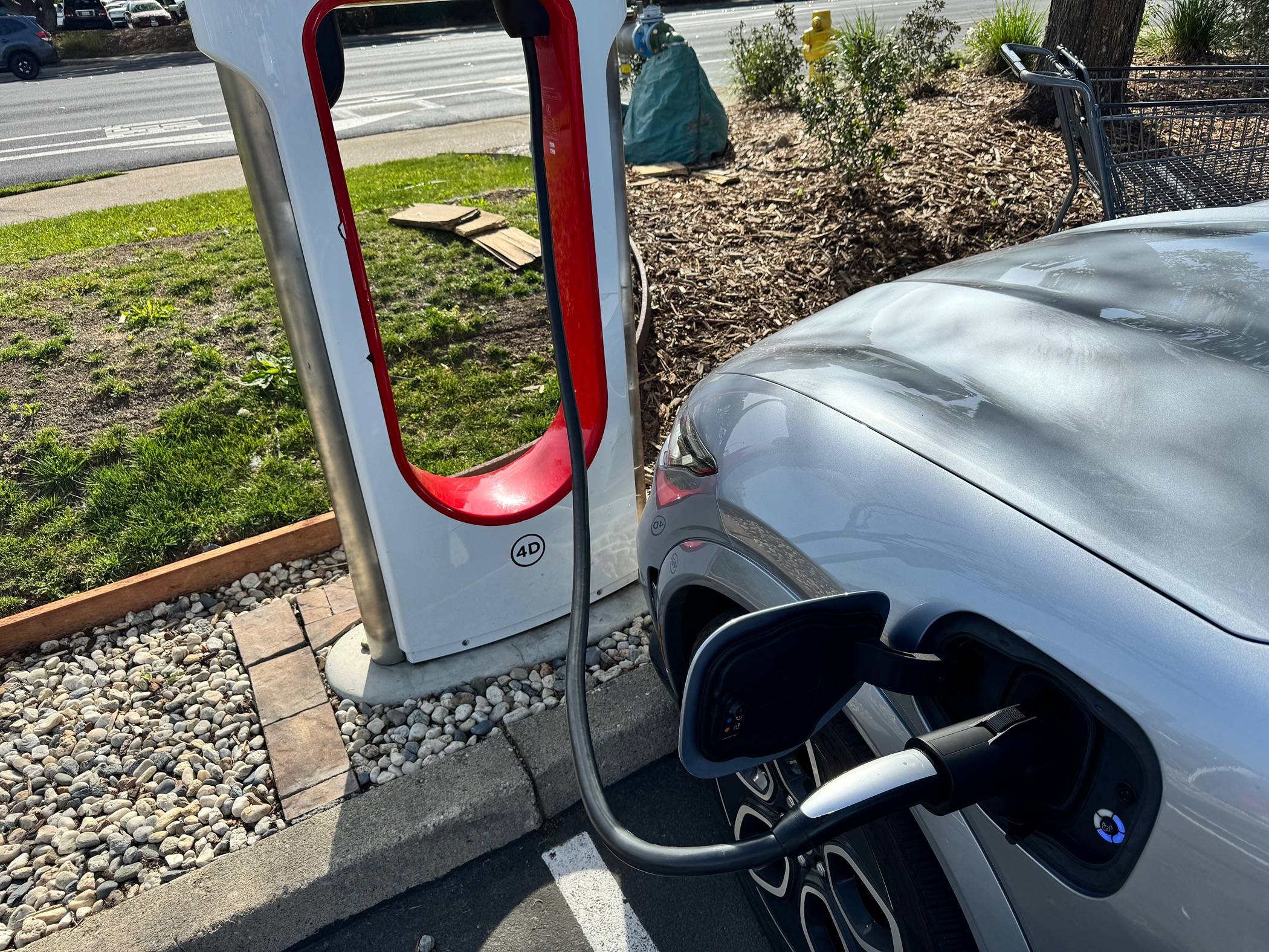 Lectron Vortex NACS adapter Super Charger test 1 (w/ Photos ...