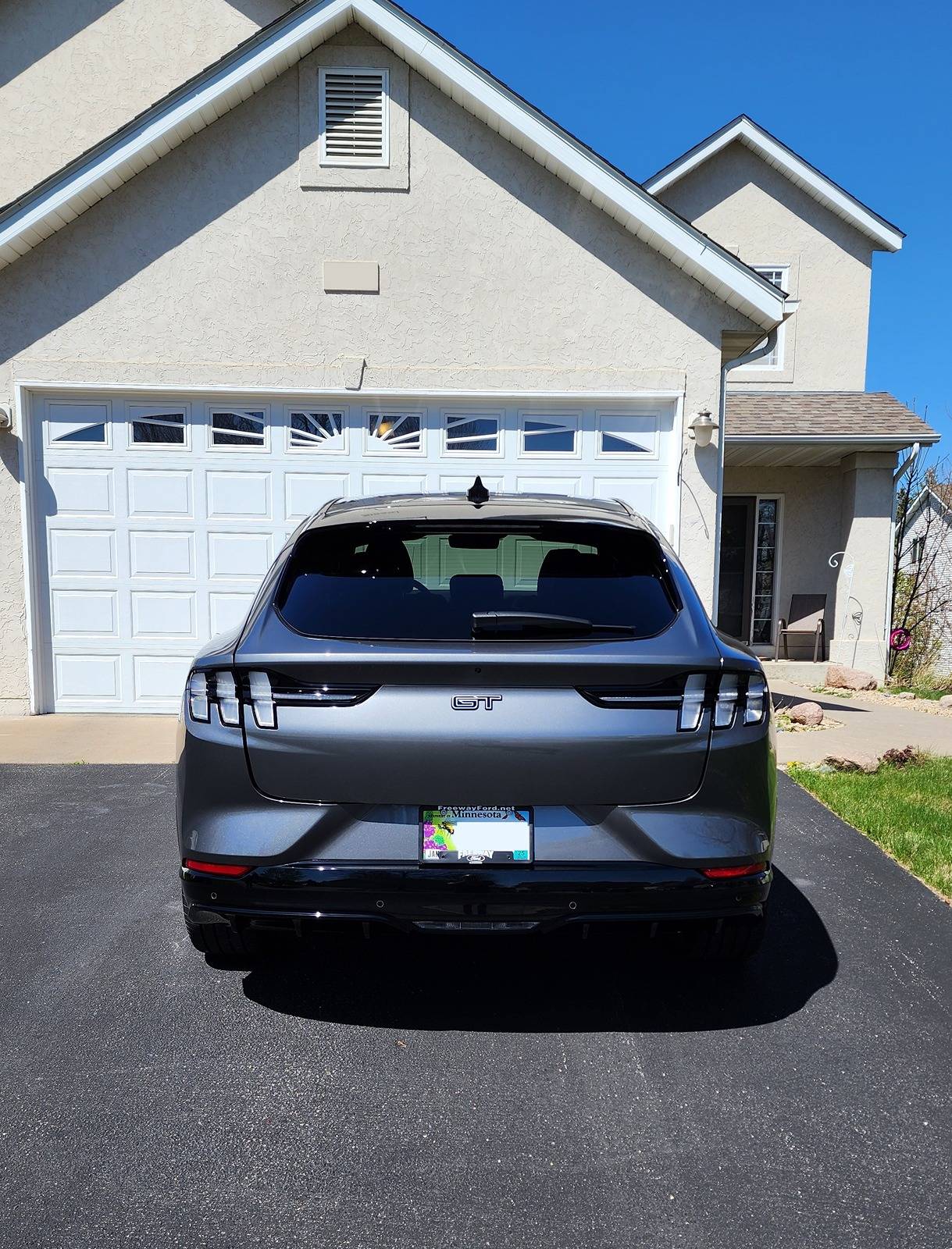 I took the dive. New 2023 Mach-E GT in Carbonized Grey. Meet "Ghost ...