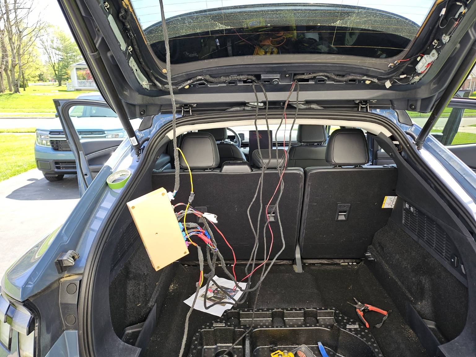 Aftermarket Power Liftgate Install. | MachEforum - Ford Mustang Mach-E ...