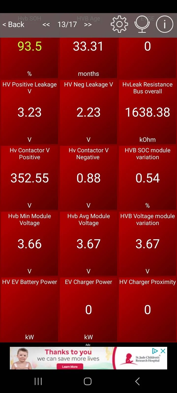 OBD2 HVB SOH results | MachEforum - Ford Mustang Mach-E News, Owners, Discussions, Community