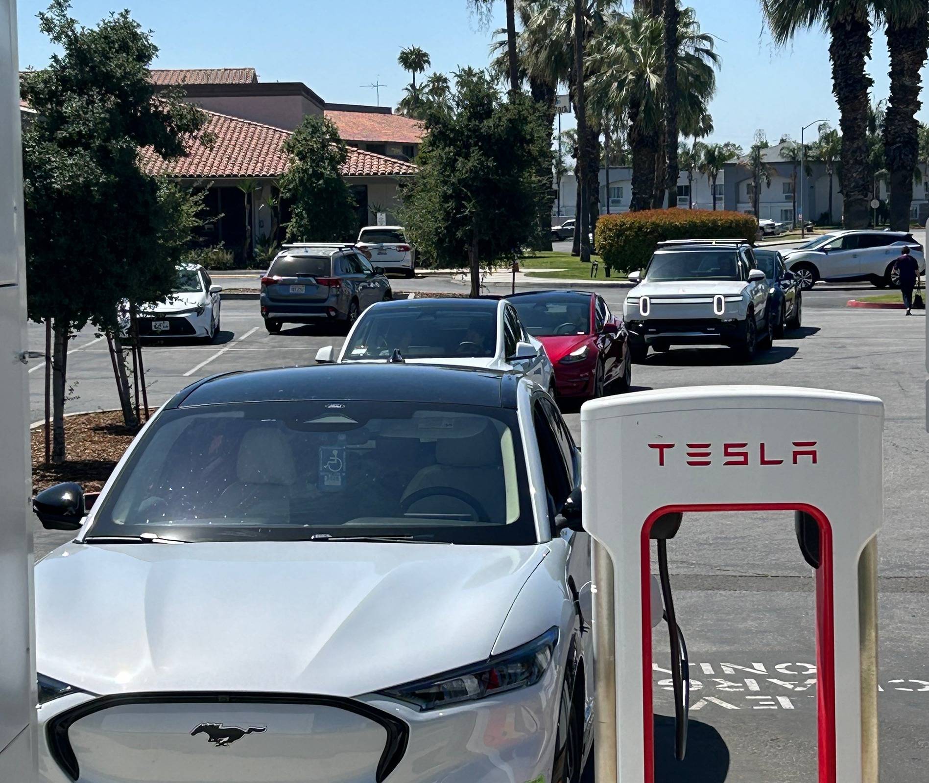 Tesla adapter and DC Supercharger charging... very good yet not/not ...