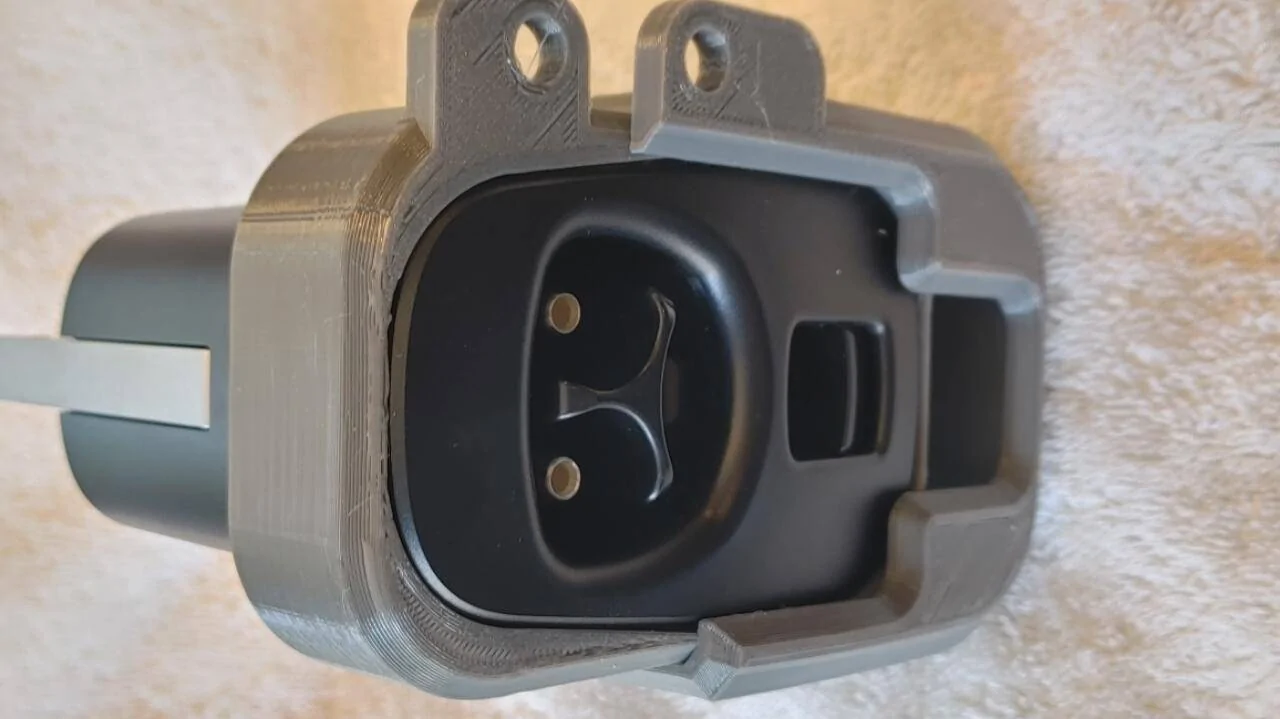 3D printed lock for Ford NACS adapter | MachEforum - Ford Mustang Mach ...