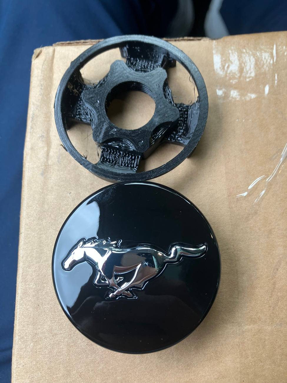 new center caps after removing aero covers | MachEforum - Ford Mustang ...