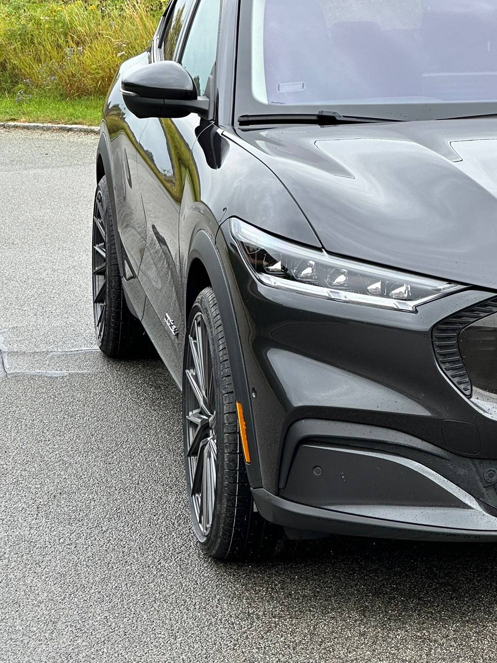 Vossen HF-4T 21" inch wheels installed | MachEforum - Ford Mustang Mach ...