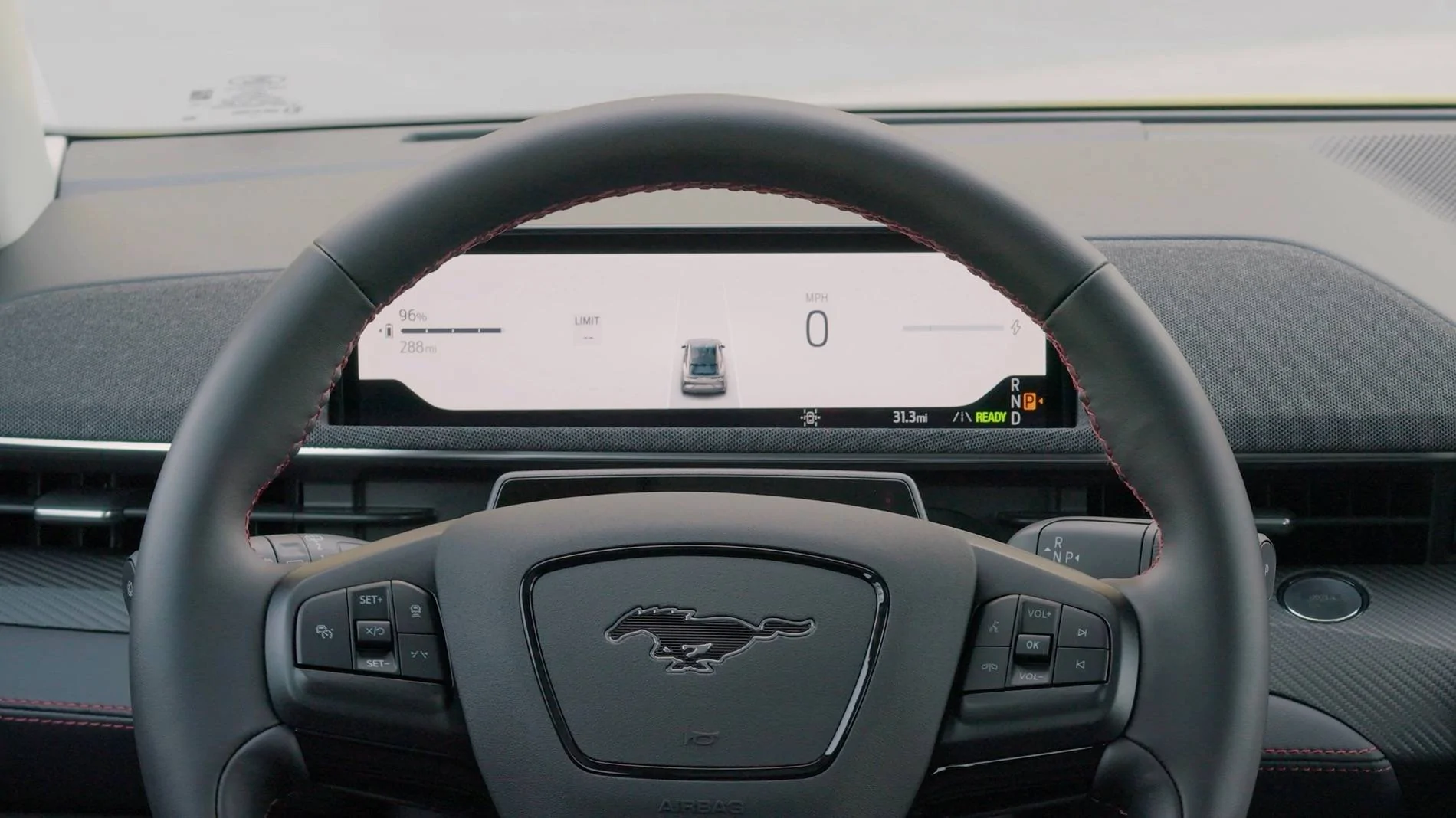 2025 Mach-E Interior Photos: showing new features, including new ...