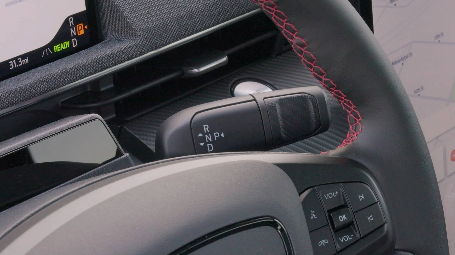 2025 Mach-E Interior Photos: showing new features, including new ...