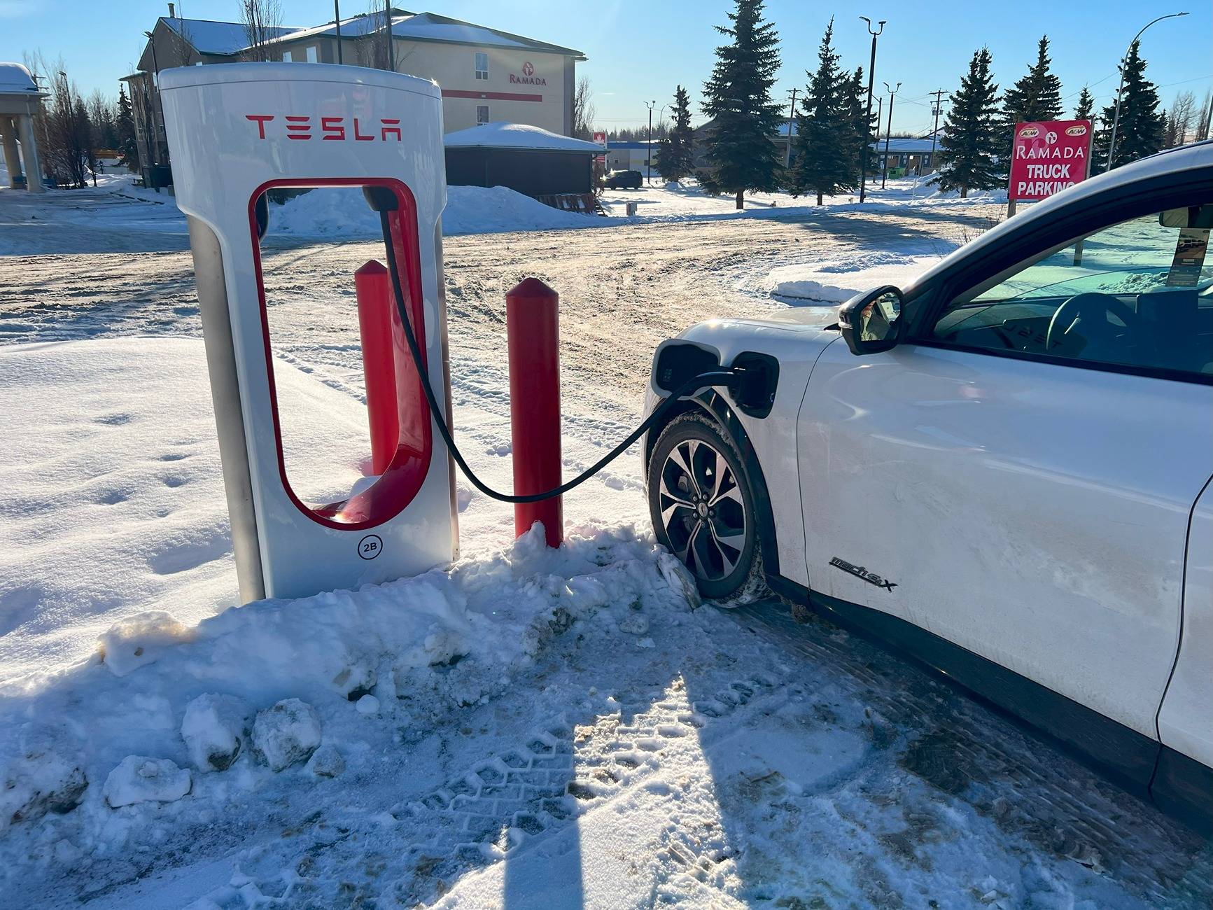 Mach e - Tesla Supercharger cable length | MachEforum - Ford Mustang ...