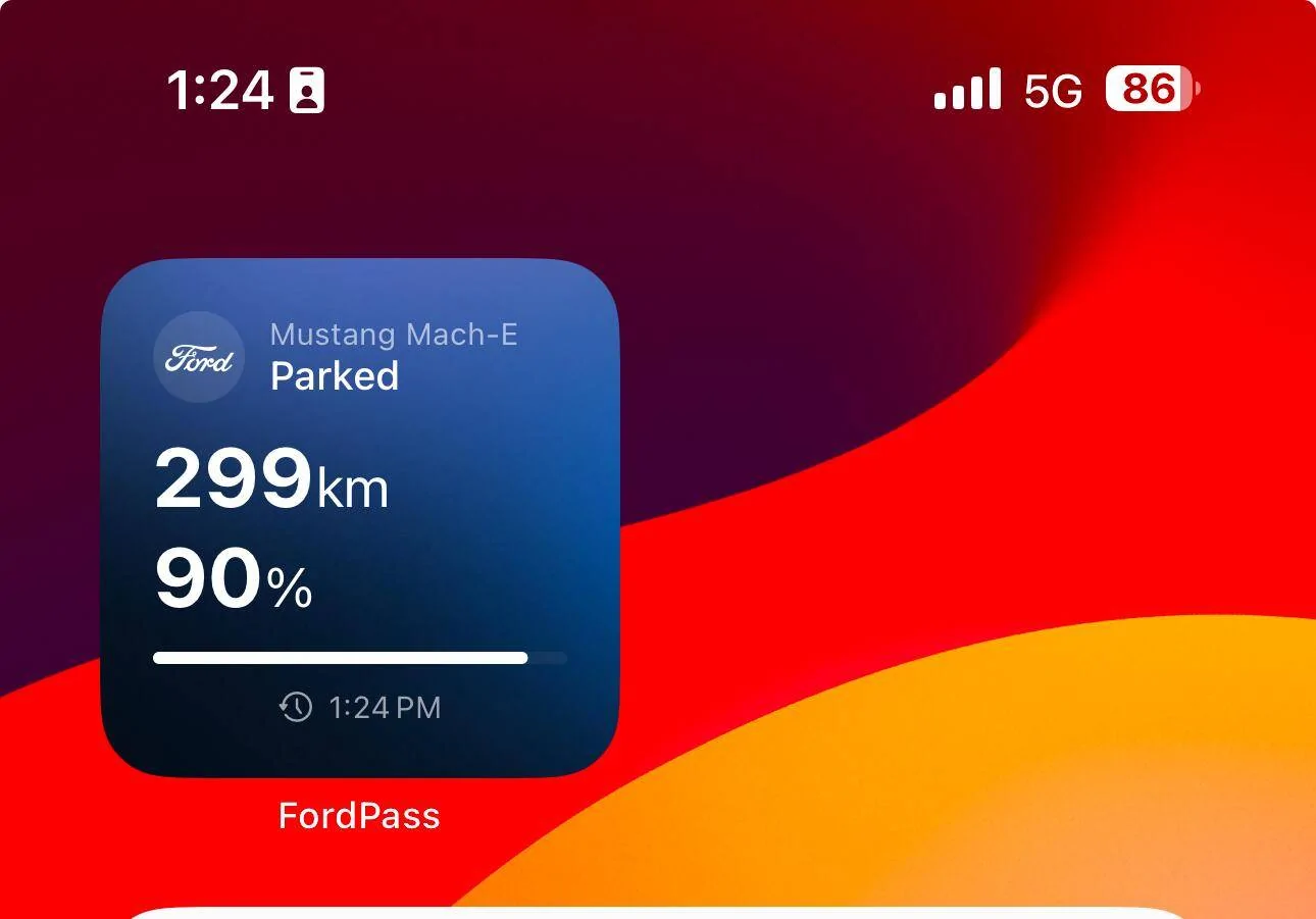 Ford Pass App Widget is back but no functions? | MachEforum - Ford ...