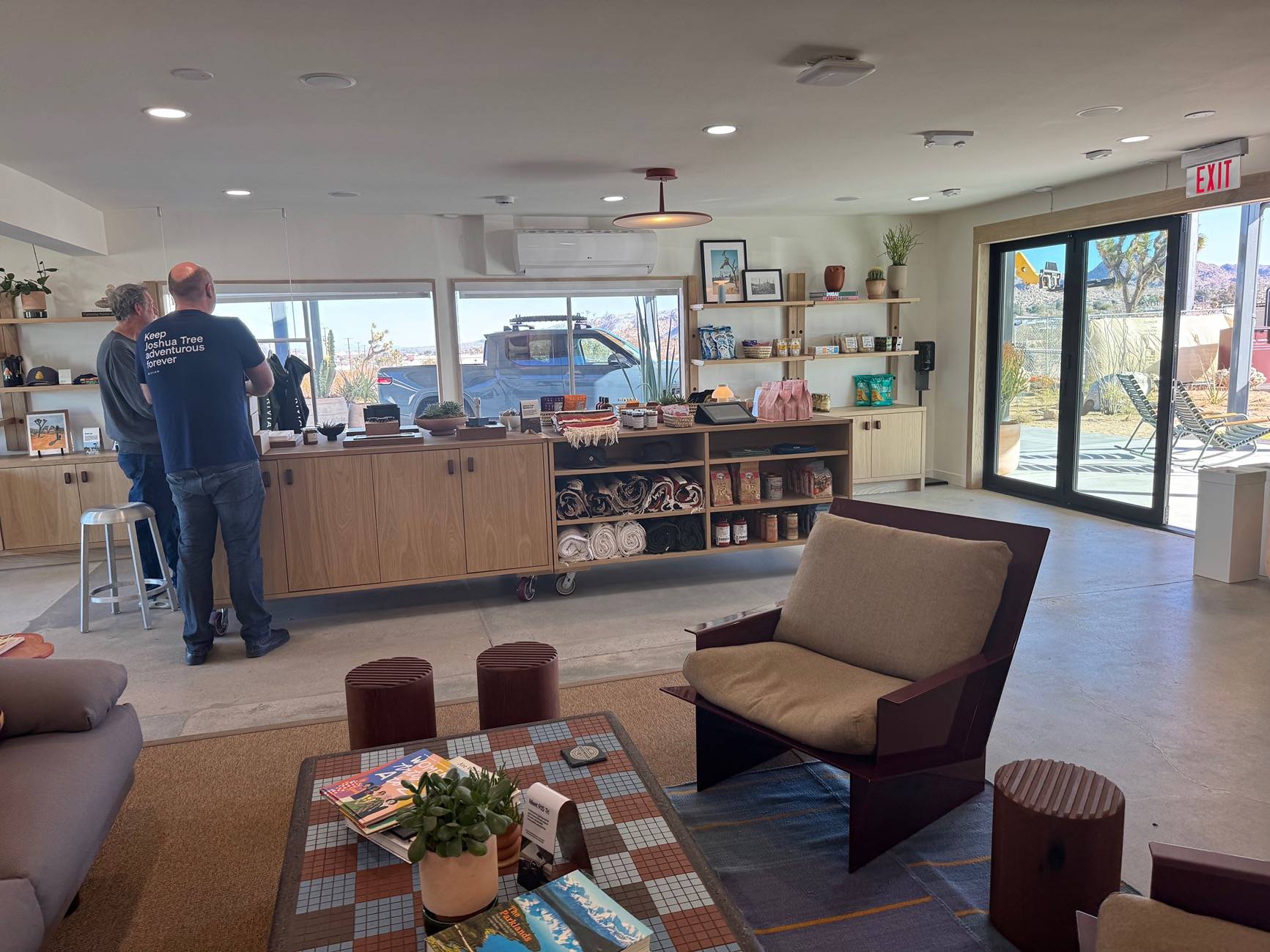 Thank you Rivian Joshua Tree Charging Outpost, from a wildfire evacuee ...