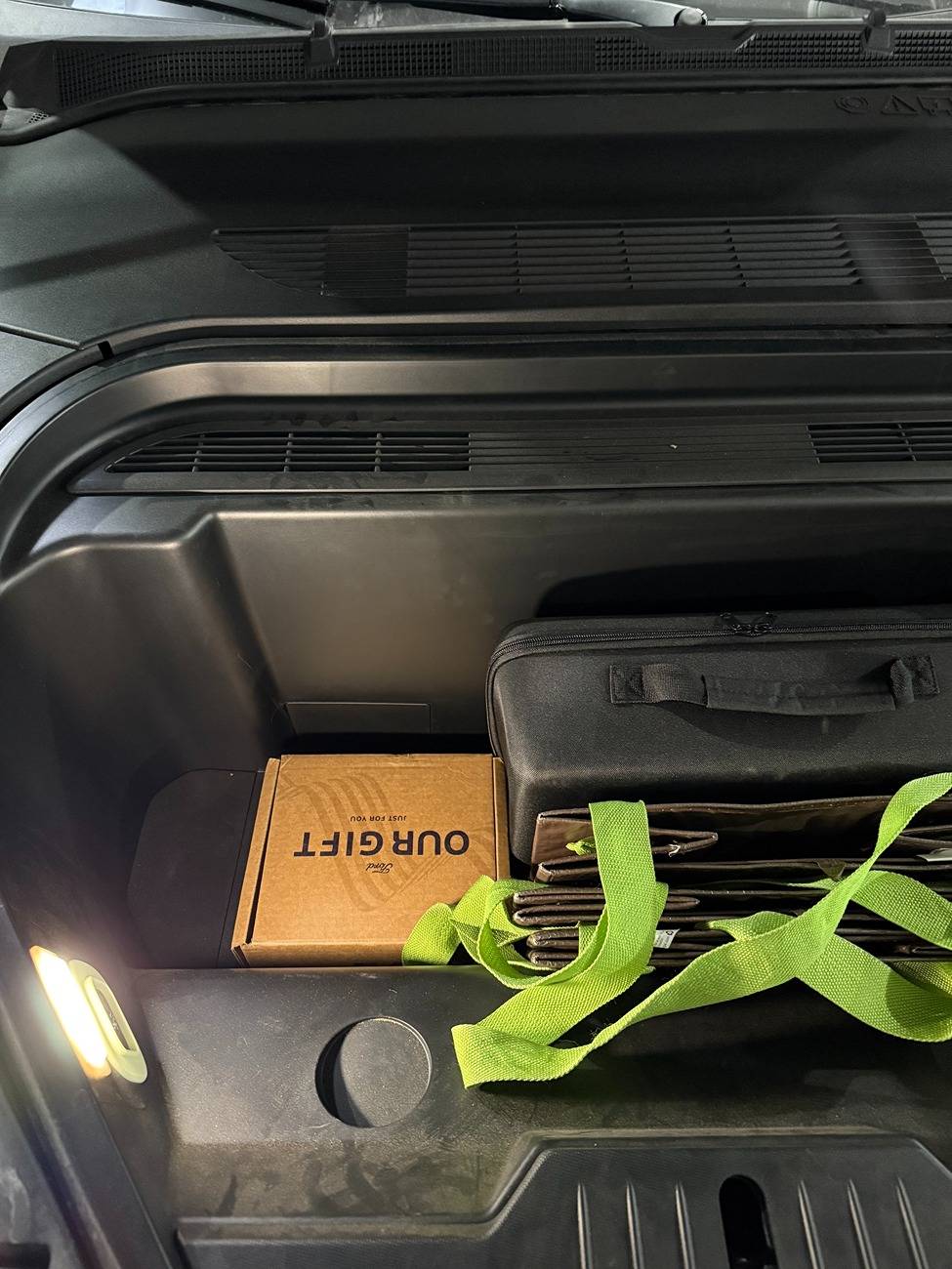 Frunk NACS Adapter Holder | MachEforum - Ford Mustang Mach-E News ...