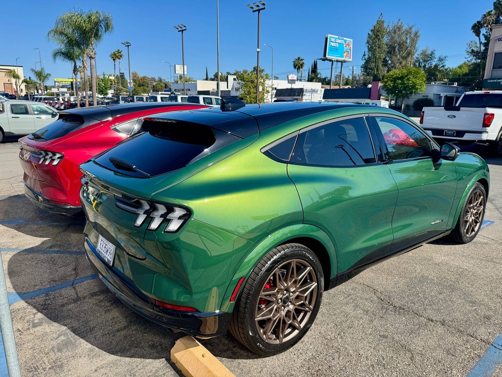 Red means stop, Green means GO! - my new '25 MME GT | MachEforum - Ford ...