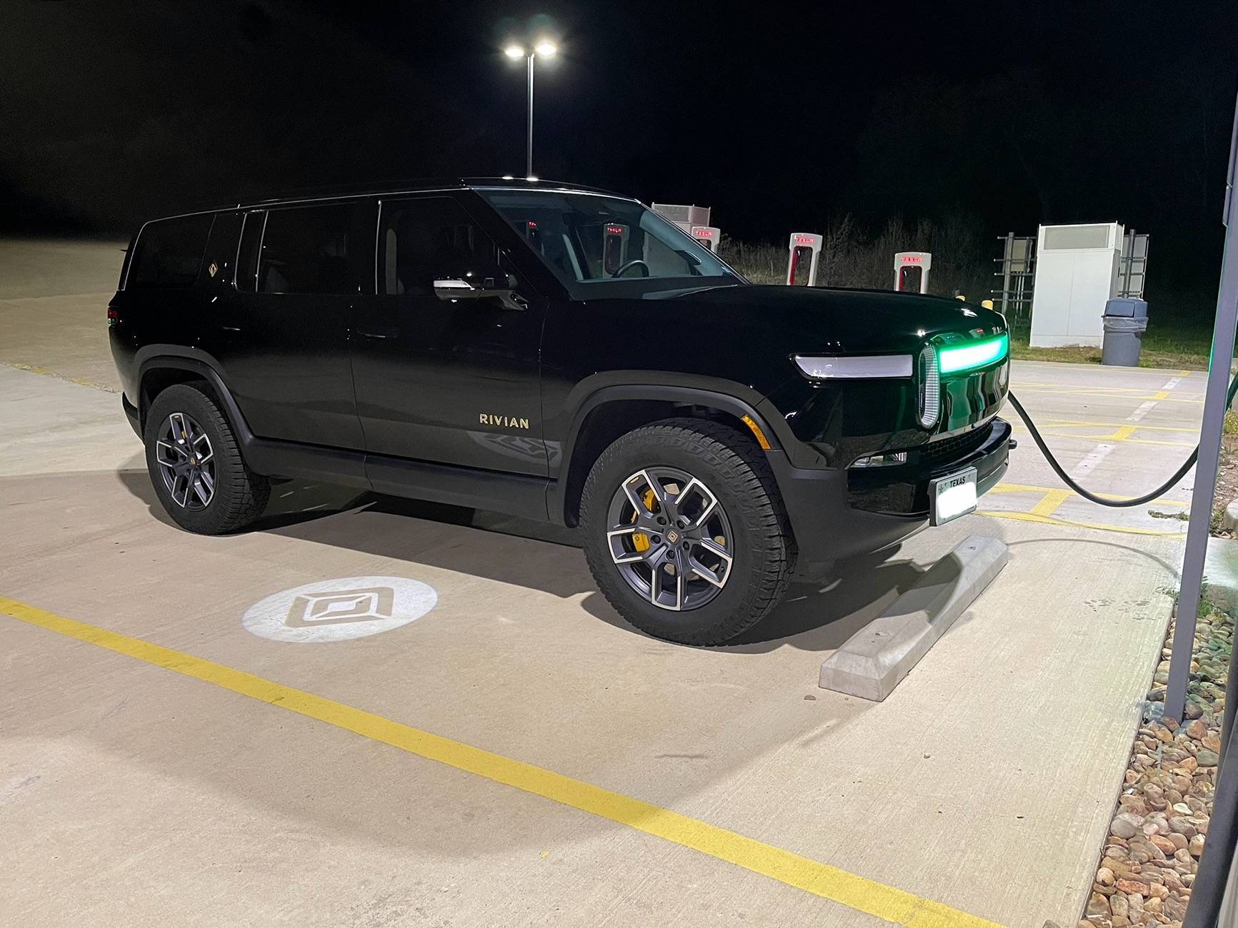 Map of Rivian Adventure Network (RAN) charging sites open to all EV's ...