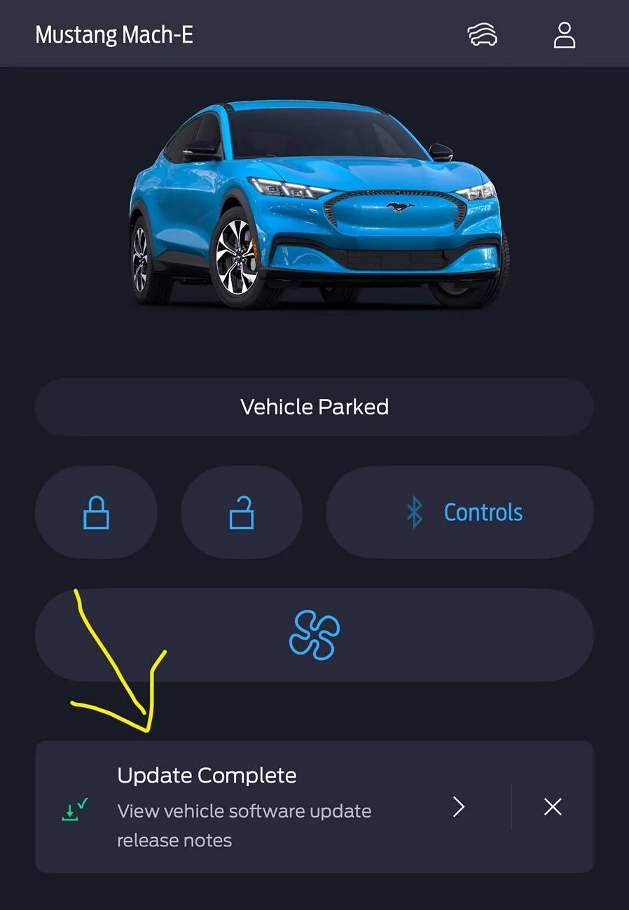 First Software update, finally | MachEforum - Ford Mustang Mach-E News ...