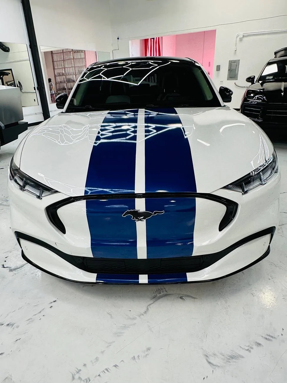 Front license plate Mustang mache 2025 | MachEforum - Ford Mustang Mach ...