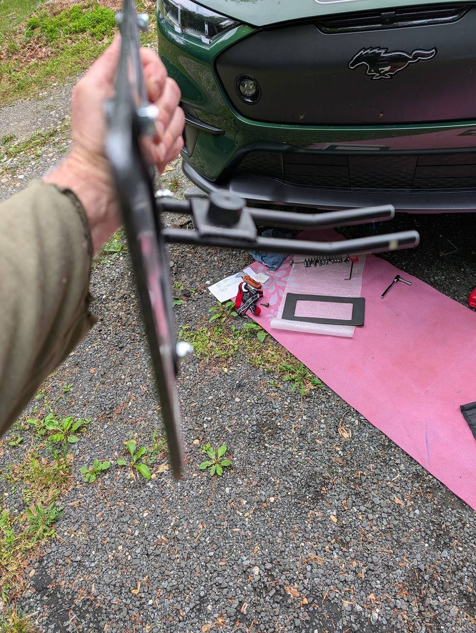 Front license plate Mustang mache 2025 | Page 3 | MachEforum - Ford ...