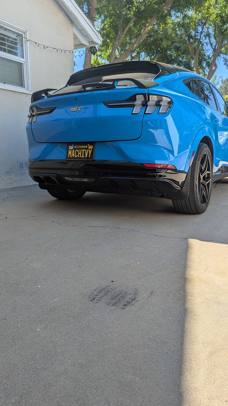 Finally installed some goodies: side louvers, mud flaps and front ...