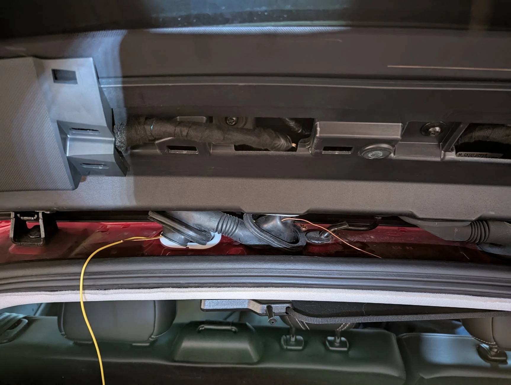 Installed Physical Tailgate Release Button + Power Liftgate Close ...