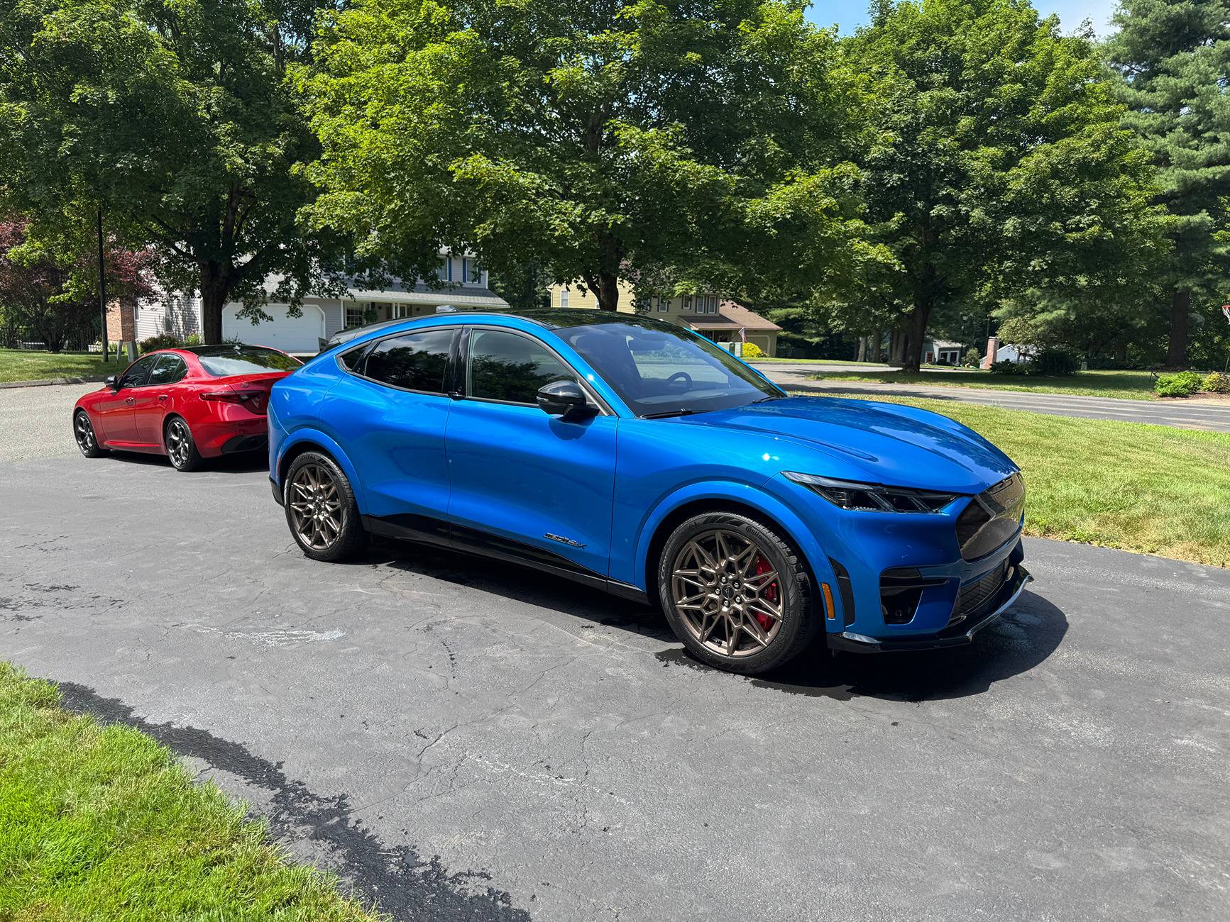 VELOCITY BLUE METALLIC Mach-E Club | MachEforum - Ford Mustang Mach-E ...