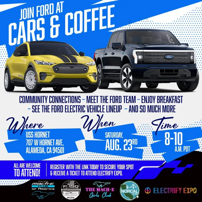 Ford Cars & Coffee – USS Hornet, August 23. | MachEforum - Ford Mustang ...