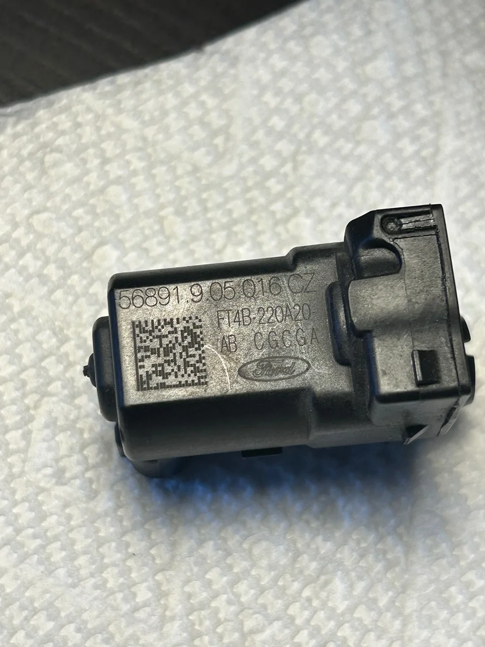 Charging port door pin receiver fell off! | MachEforum - Ford Mustang ...