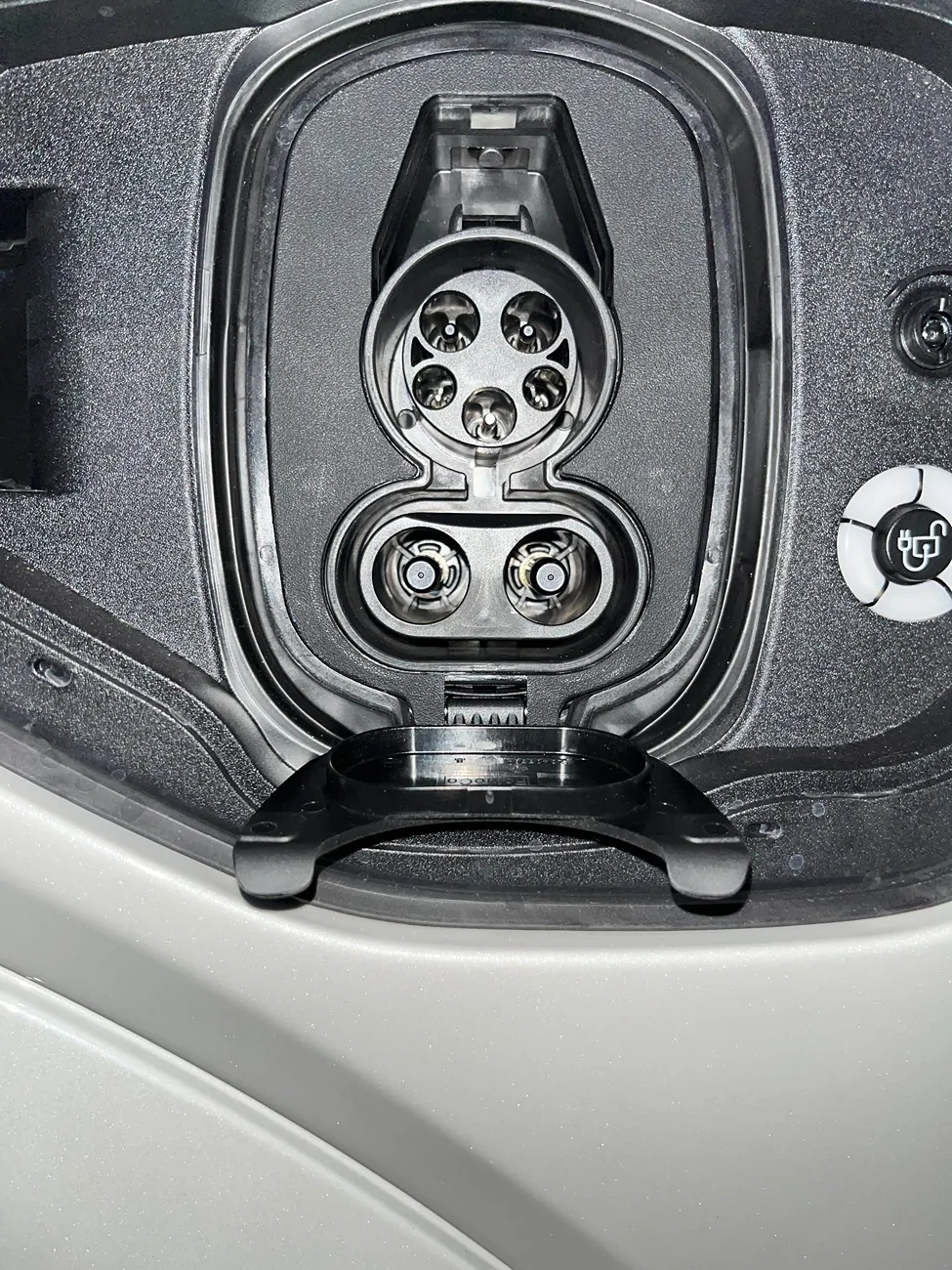Are my pins bent after locked charger port (first time charging car ...