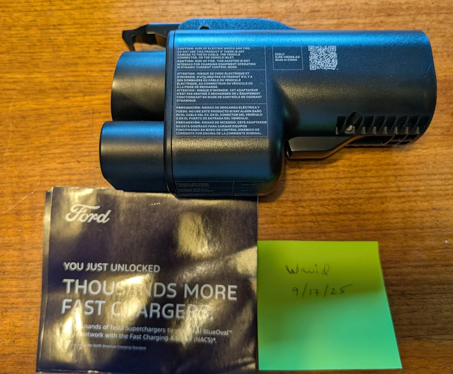 Minnesota - SOLD Ford NACS to CCS Adapter $50 + shipping | MachEforum ...