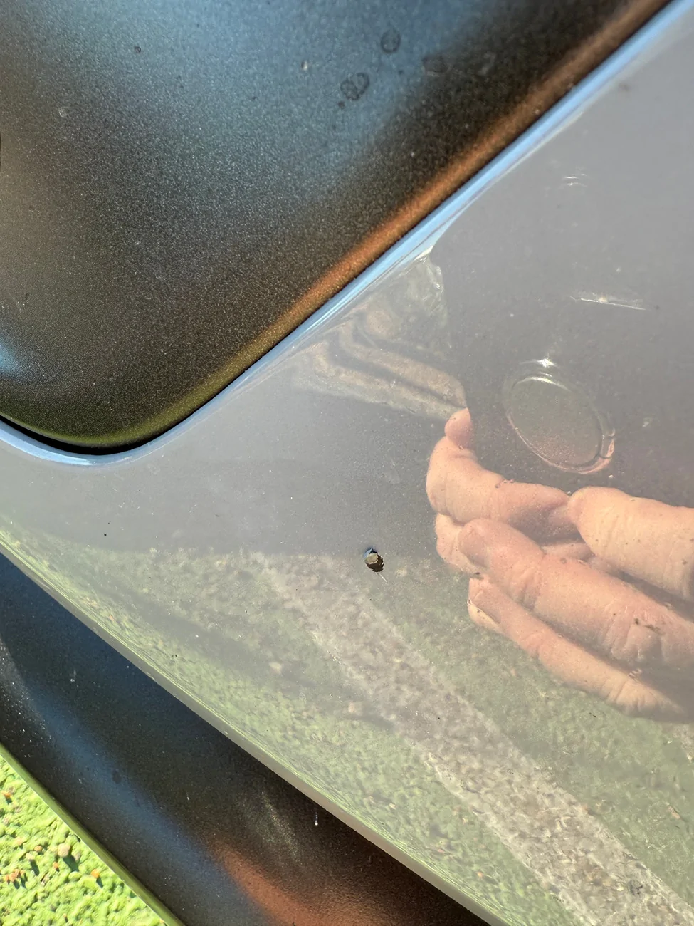 Front bumper paint issues on new 25 GT Rally | MachEforum - Ford ...
