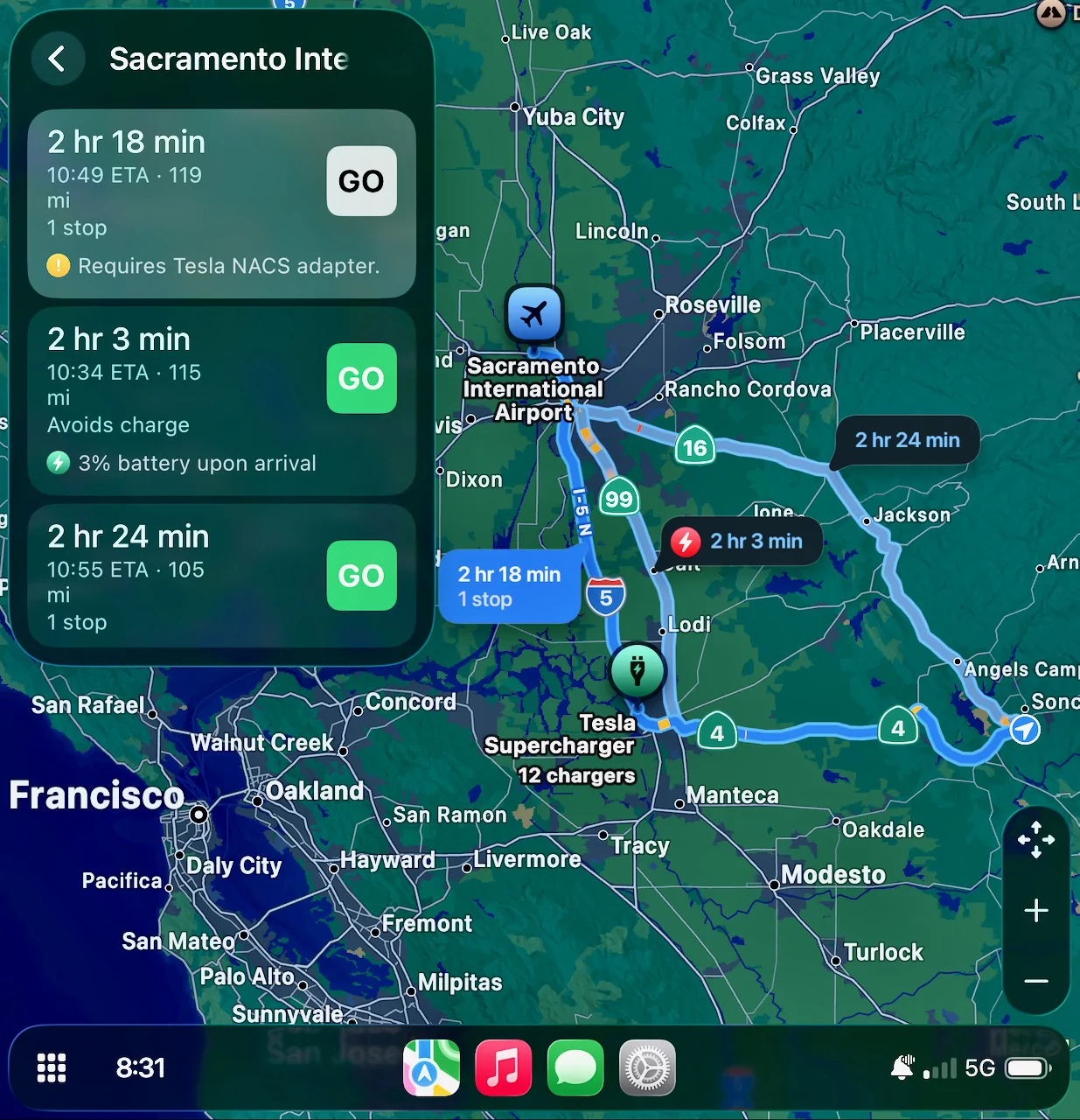 Has any one gotten the latest connected navigation app via OTA ...