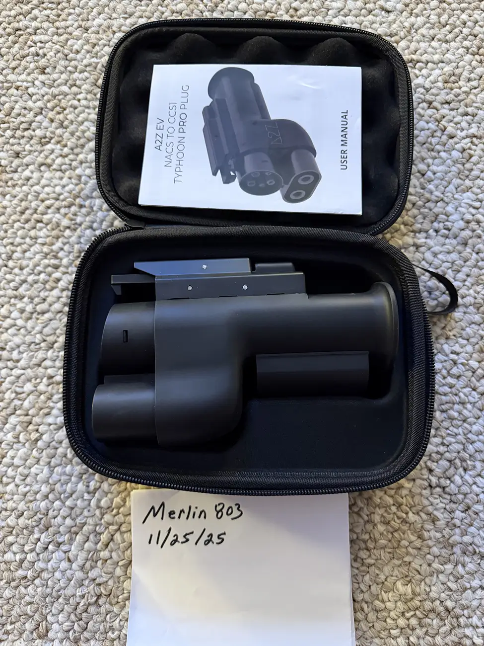 Michigan - A2ZEV Typhoon Pro NACS to CCS1 adapter & Ford Mobile Charger ...