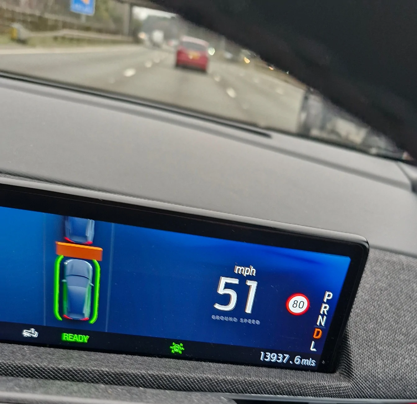 Dashboard showing speed limit is 80mph in UK | MachEforum - Ford ...