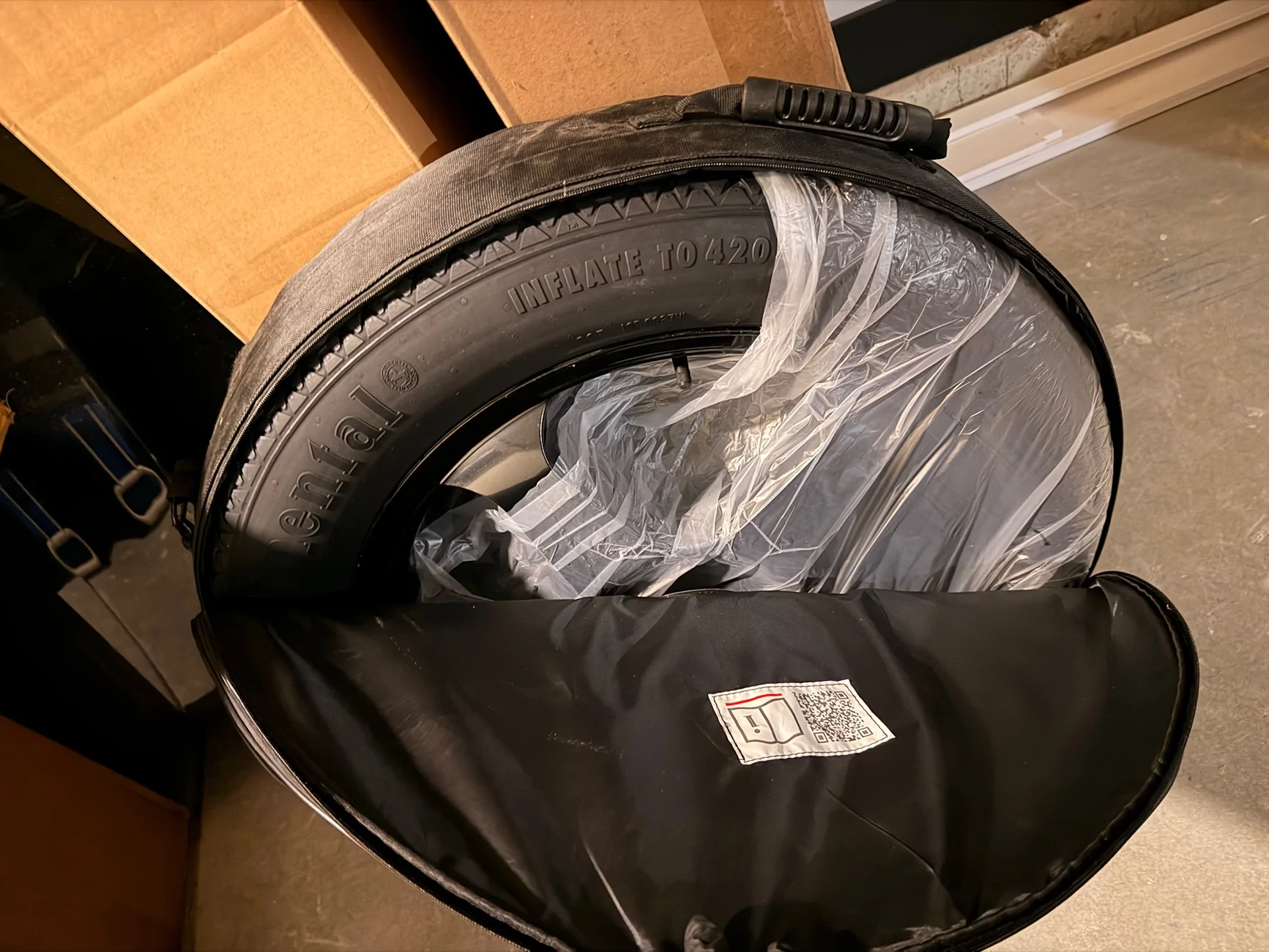 Illinois - (NEW) ModernSpare | GTPE Complete Spare Tire Kit w/ Carrying ...