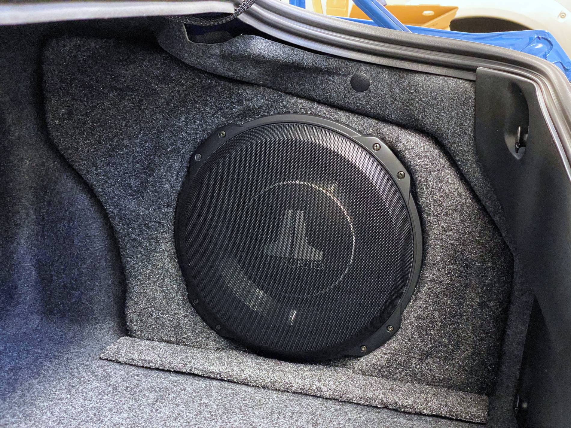 Can someone explain this odd subwoofer design? | MachEforum - Ford ...