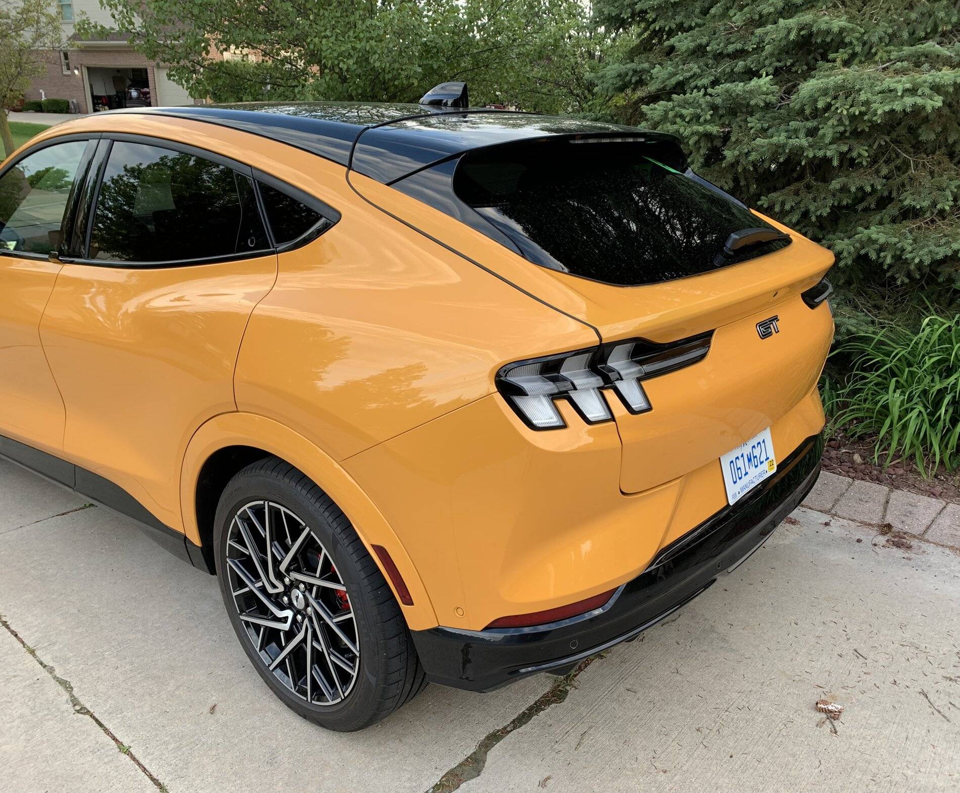 Cyber Orange Mach-E GT Performance Edition in the wild | MachEforum ...