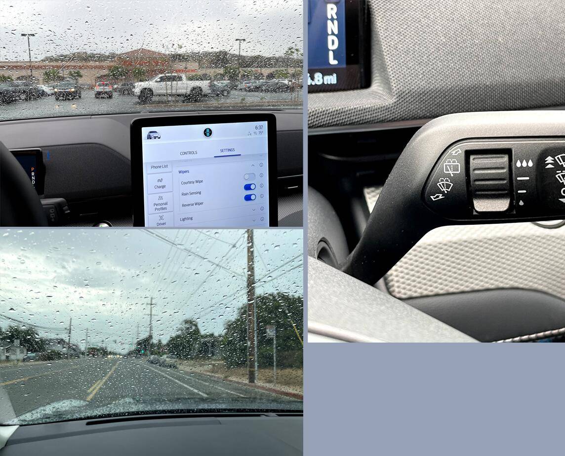 Rain Sensing Wipers Not Detecting | MachEforum - Ford Mustang Mach-E ...