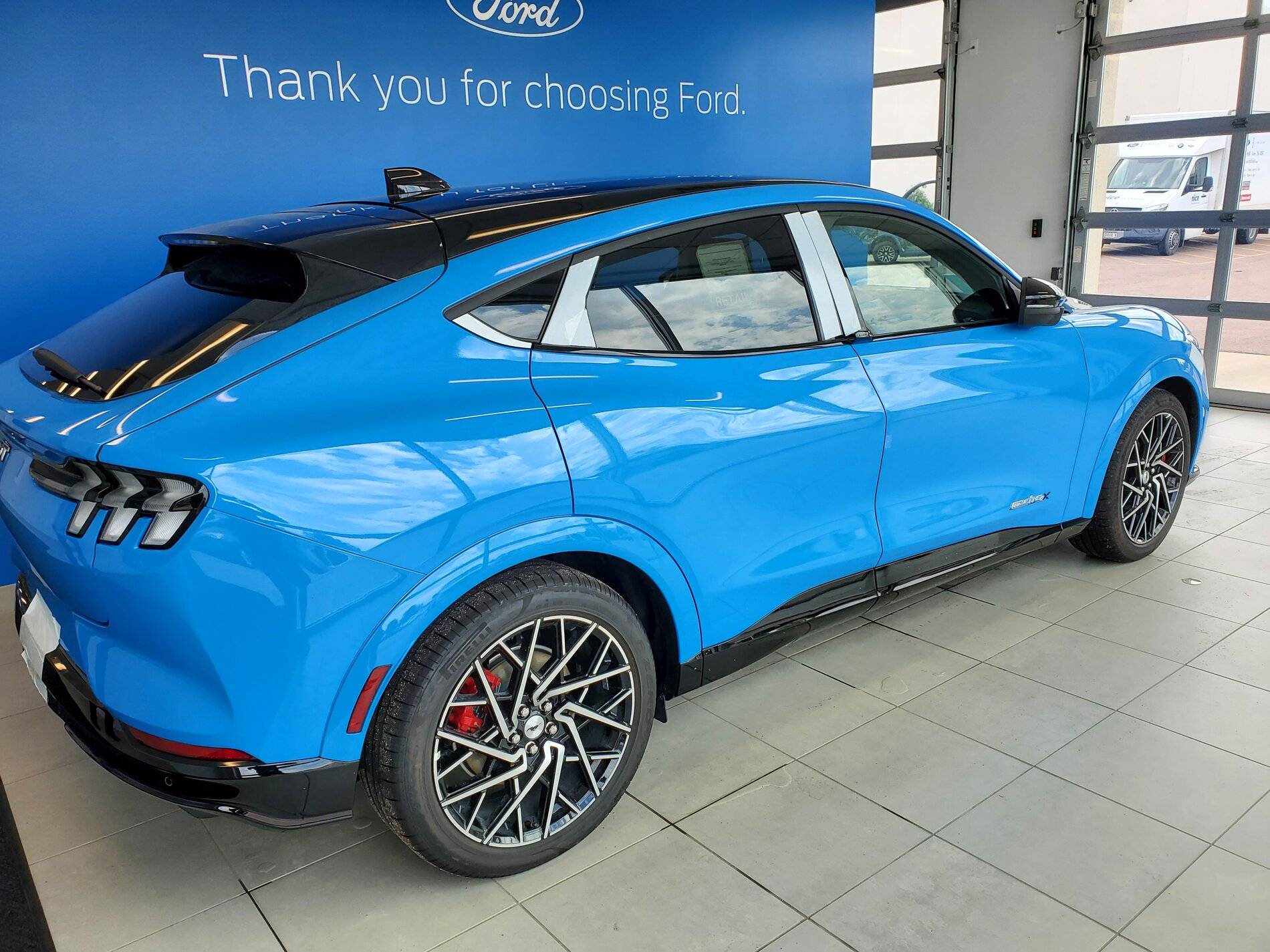 Grabber Blue GTPE arrived and first impressions | MachEforum - Ford ...