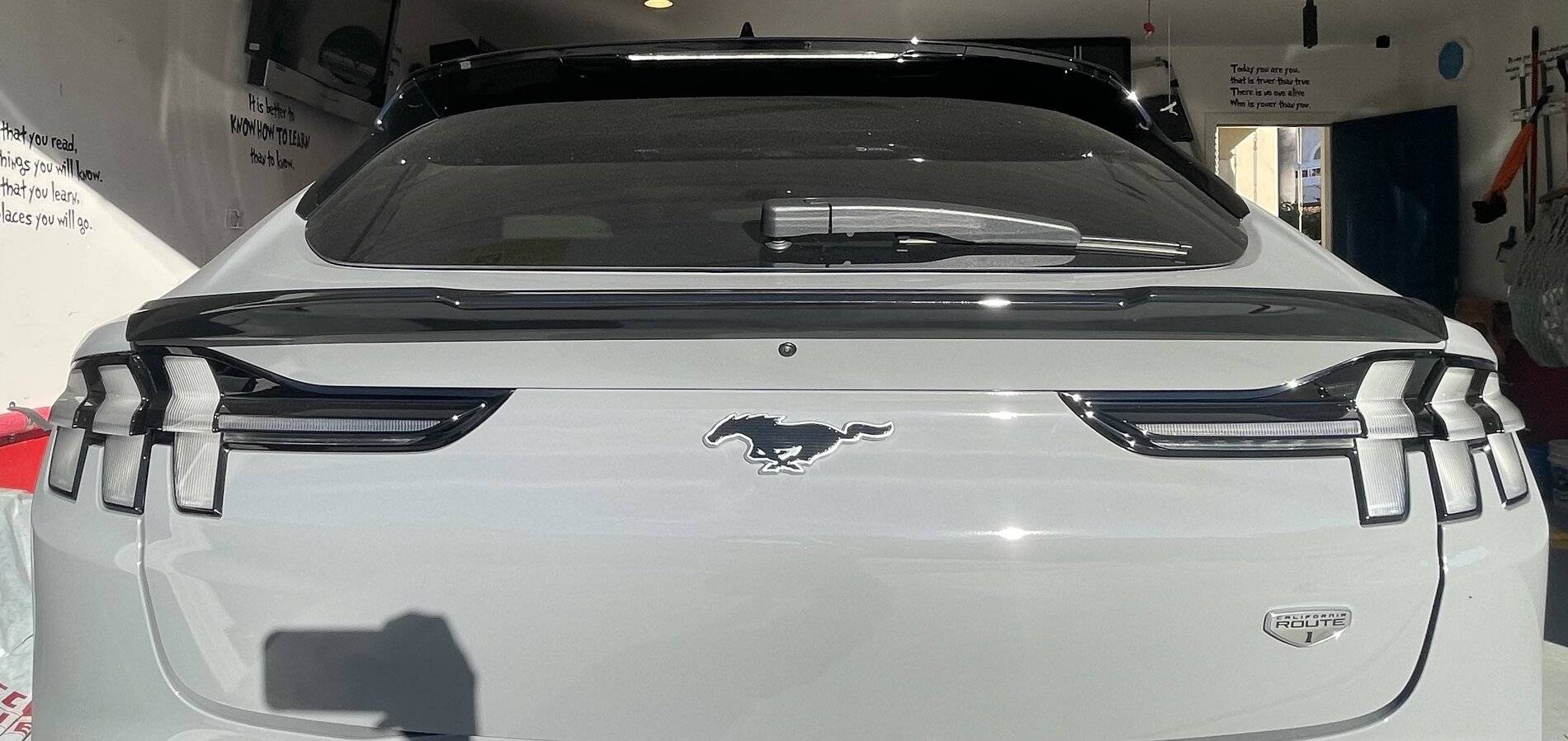 Tailgate Spoiler alert | MachEforum - Ford Mustang Mach-E News, Owners ...