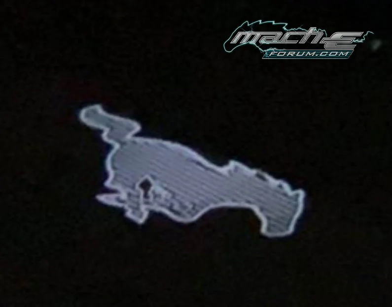 First Look at Mach-E Mustang E-Pony Projector Lamp Graphic | MachEforum ...